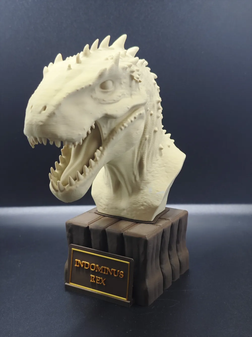 Indominus Rex Bust Jurassic World Jurassic Park by sh85_Printing ...