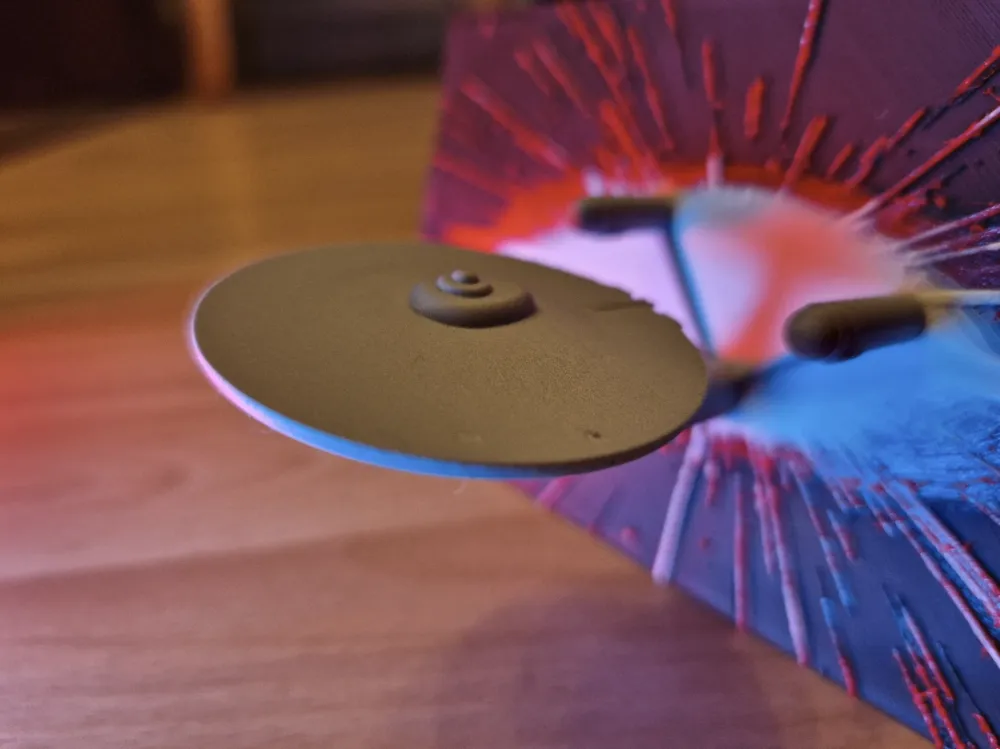 Enterprise TOS - HueForge Hybrid Print - Free 3D Print Model - MakerWorld