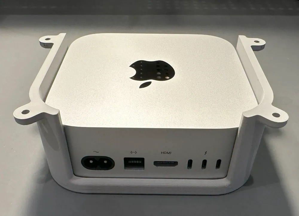 Under-desk Mount for M4 Mac mini by theHunsra MakerWorld: Download Free ...