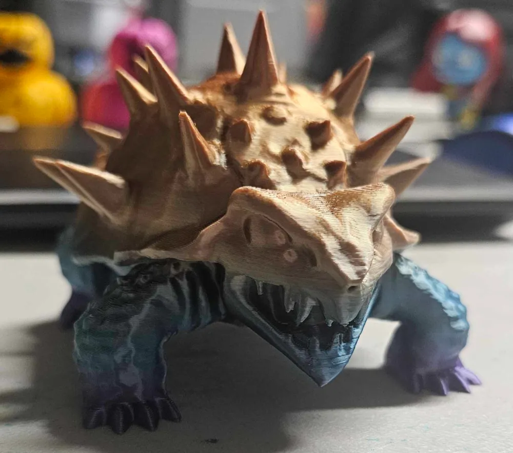 Spikey Death Turtle by M4 Creations - MakerWorld