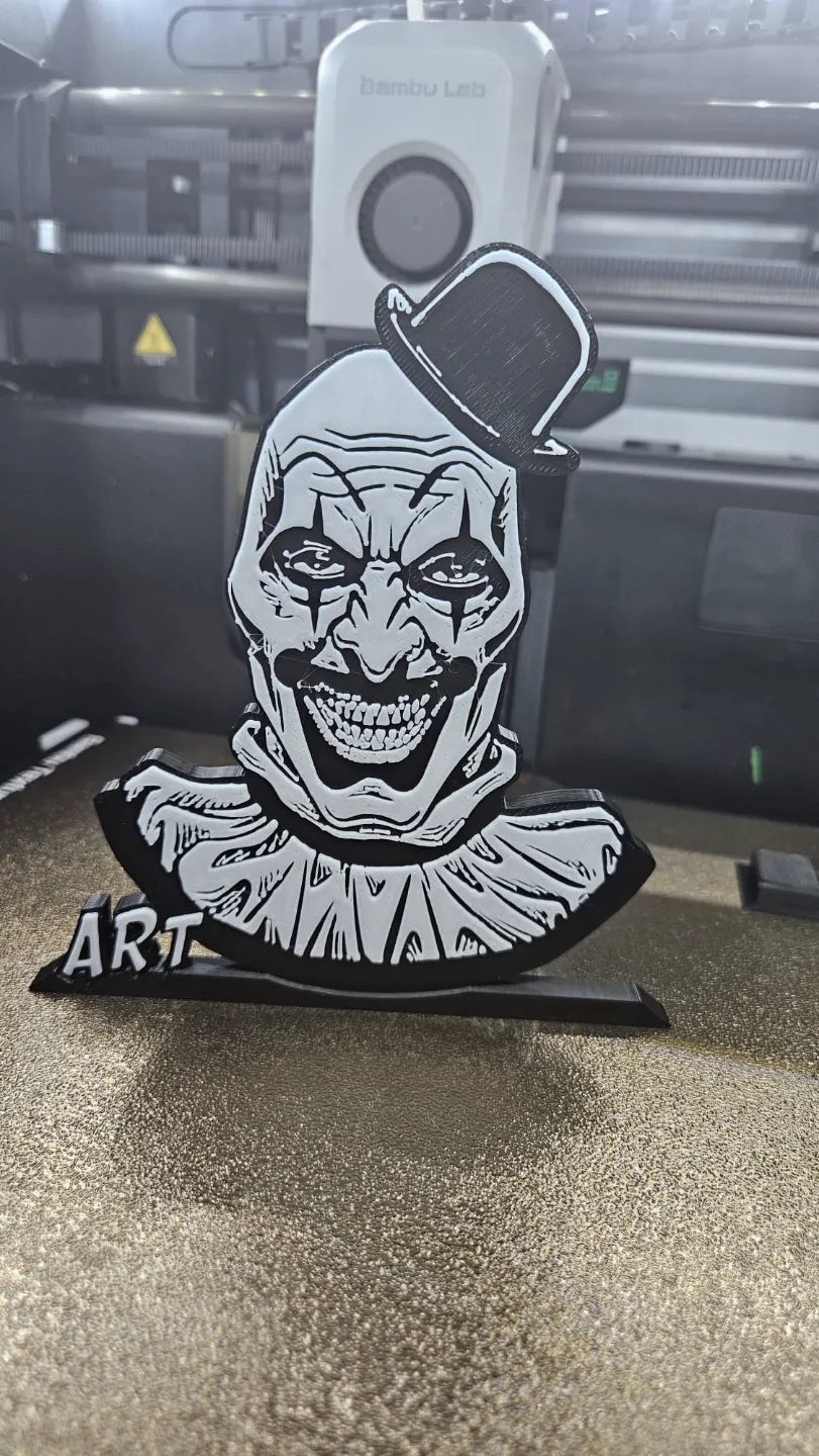 Art the Clown Table Stand by 5kyrunn3r - MakerWorld