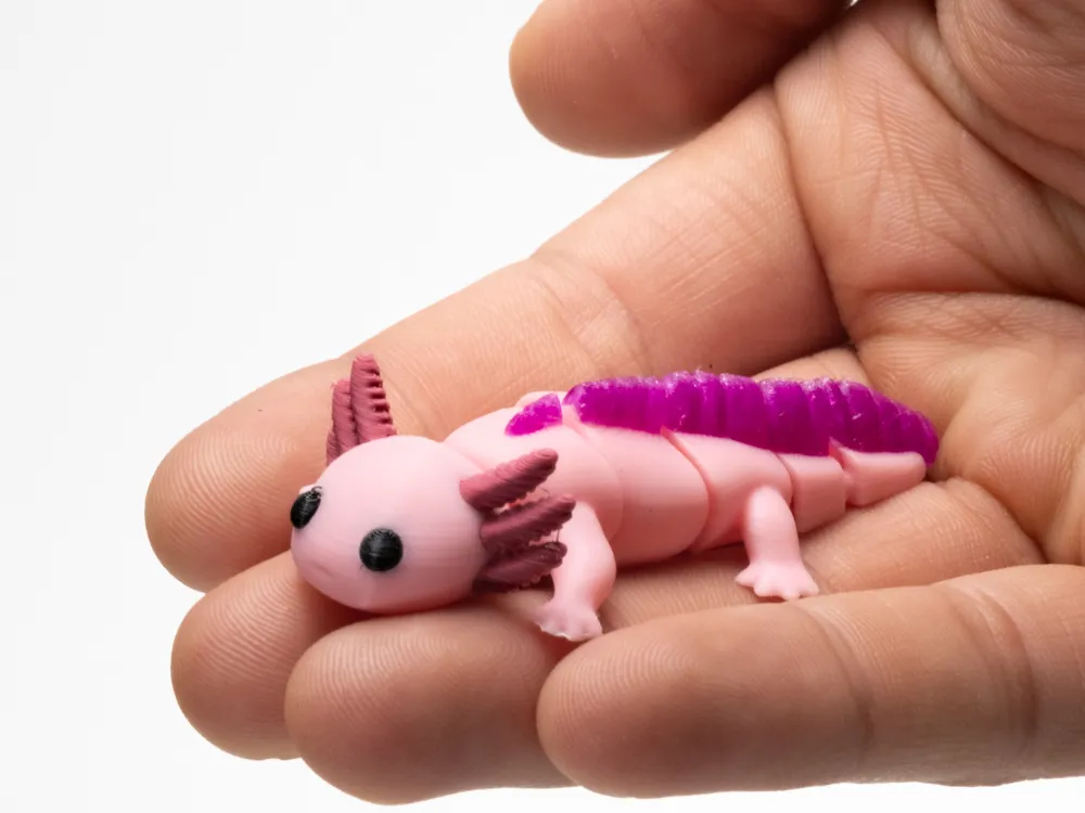 Flexi Axolotl Articulated - Free 3D Print Model - MakerWorld