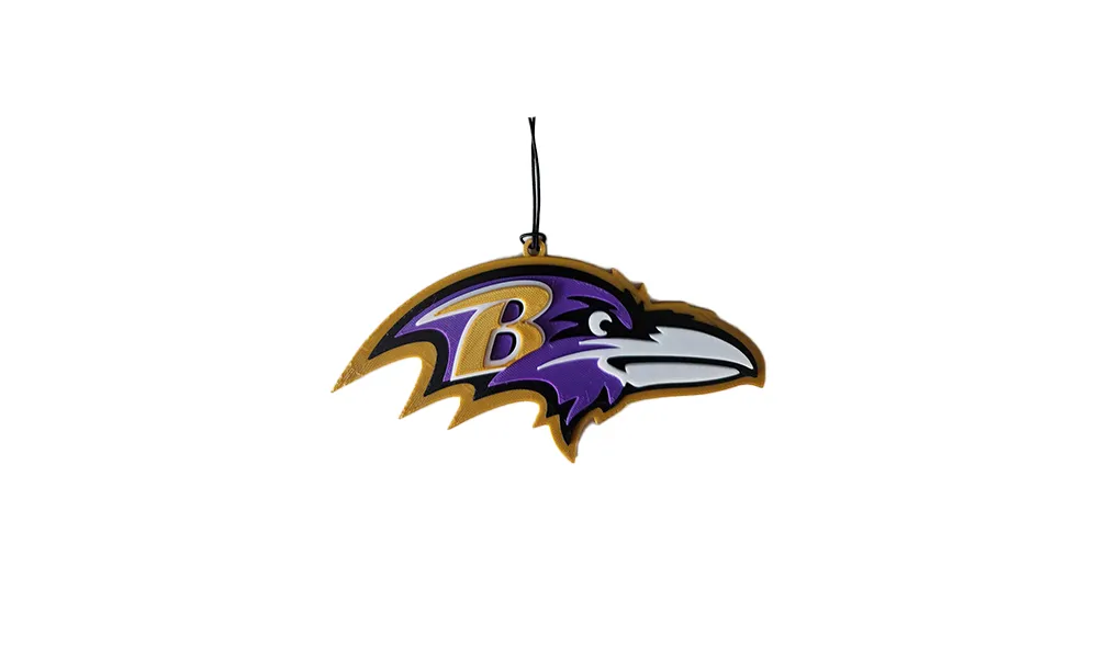 Baltimore Ravens Car Rearview Mirror Ornament by Salvadori - MakerWorld