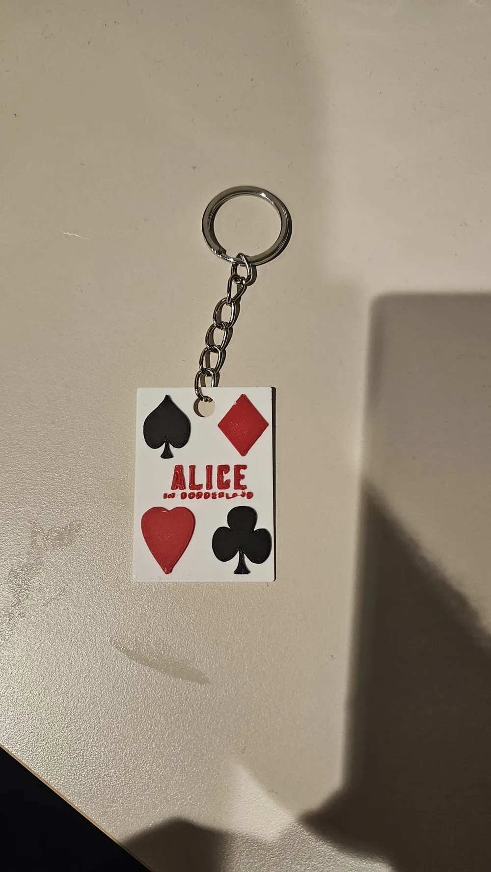 Alice in Borderland Keychain by user_3866171768 MakerWorld: Download Free 3D Models