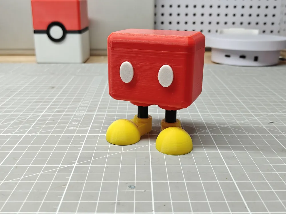 Cartoon Character Creative Storage Box - with Lid - Free 3D Print Model ...