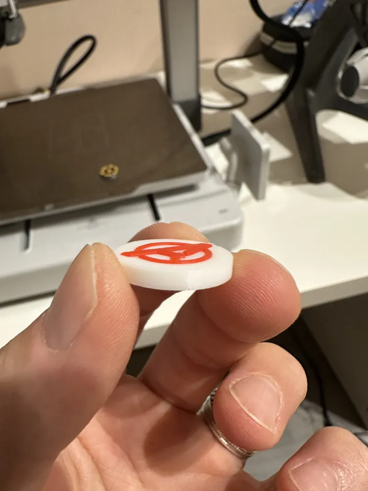 Bambu Lab A1 Avengers extruder wheel by BigRedOne141 MakerWorld ...