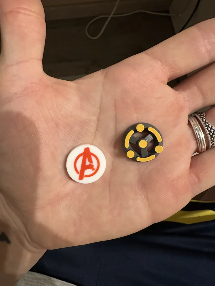 Bambu Lab A1 Avengers extruder wheel by BigRedOne141 MakerWorld ...