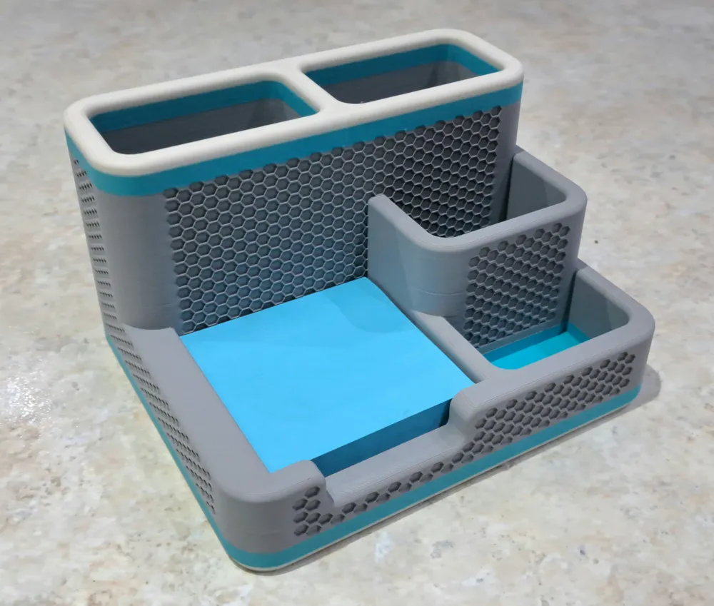 Desk Organiser - Free 3D Print Model - MakerWorld
