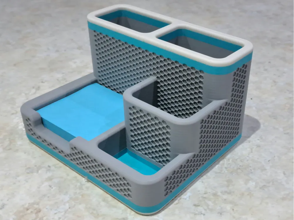 Desk Organiser - Free 3D Print Model - MakerWorld