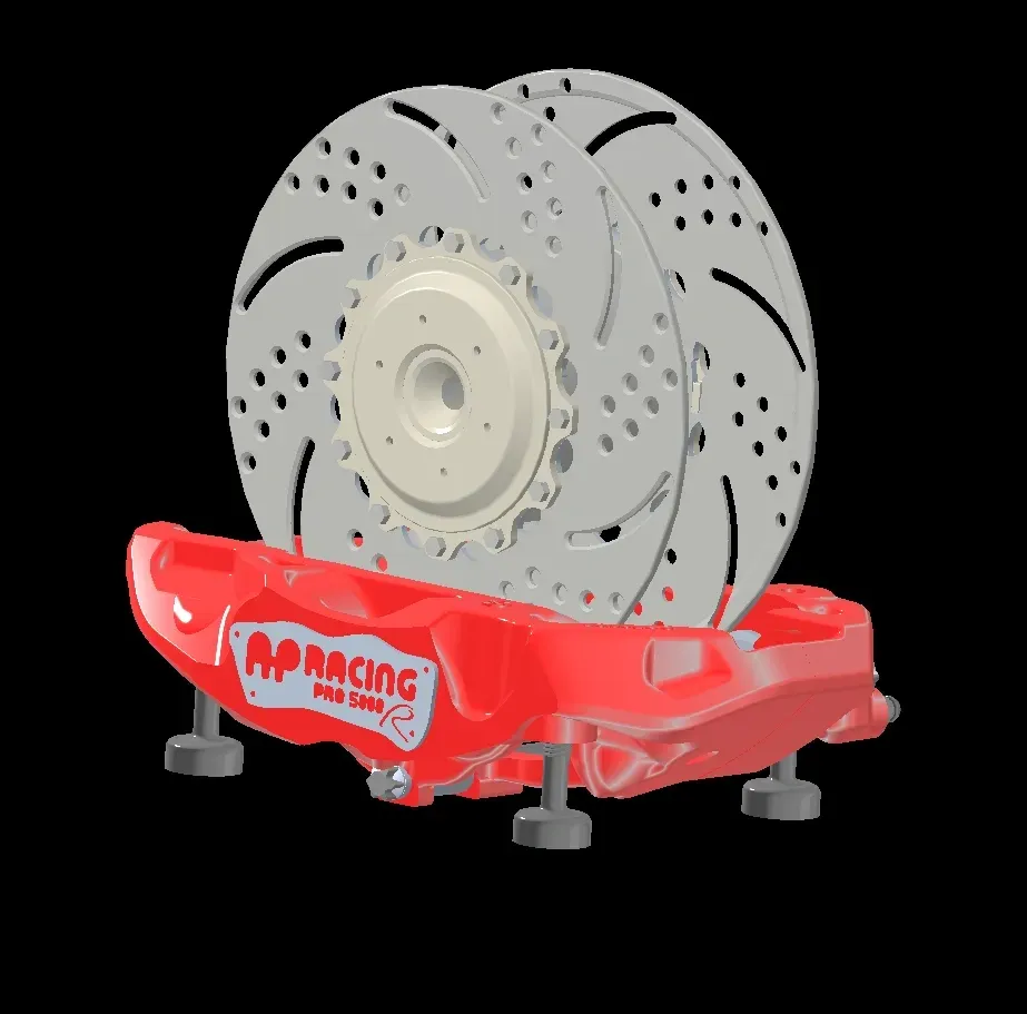 Brake Disc Spool Kit - Caliper Spool by chunfeng MakerWorld: Download ...