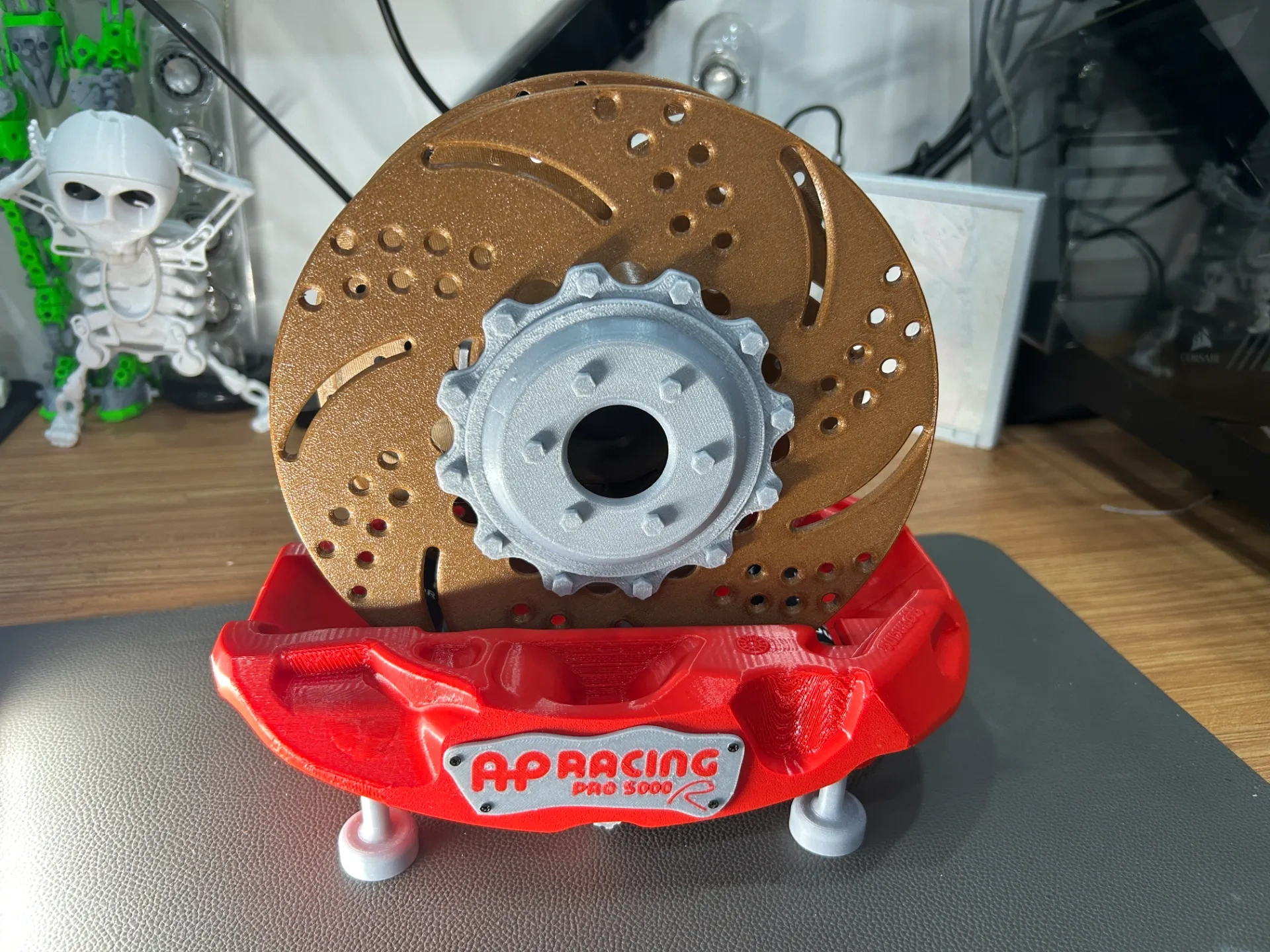 Brake Disc Spool Kit - Caliper Spool by chunfeng - MakerWorld