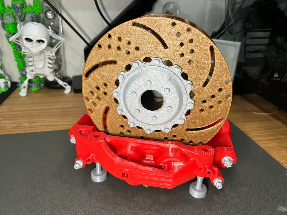 Brake Disc Spool Kit - Caliper Spool by chunfeng MakerWorld: Download ...