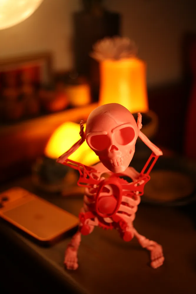 Dancing Skeleton - Free 3D Print Model - MakerWorld