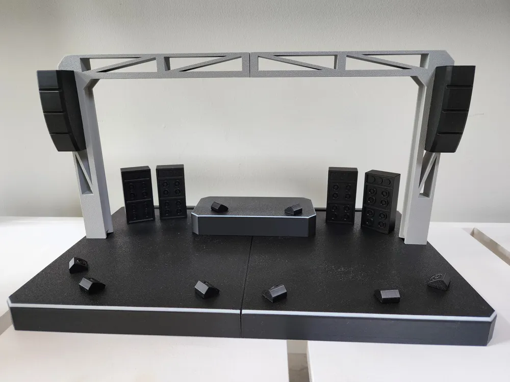 Rock Concert Stage - Free 3D Print Model - MakerWorld