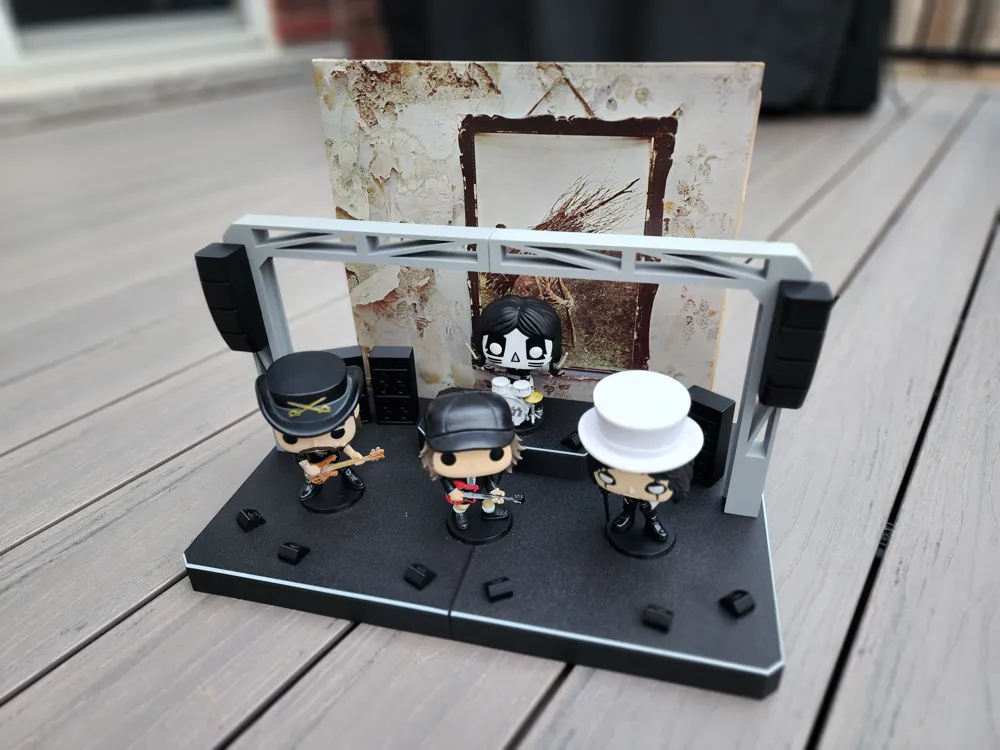 Rock Concert Stage - Free 3D Print Model - MakerWorld