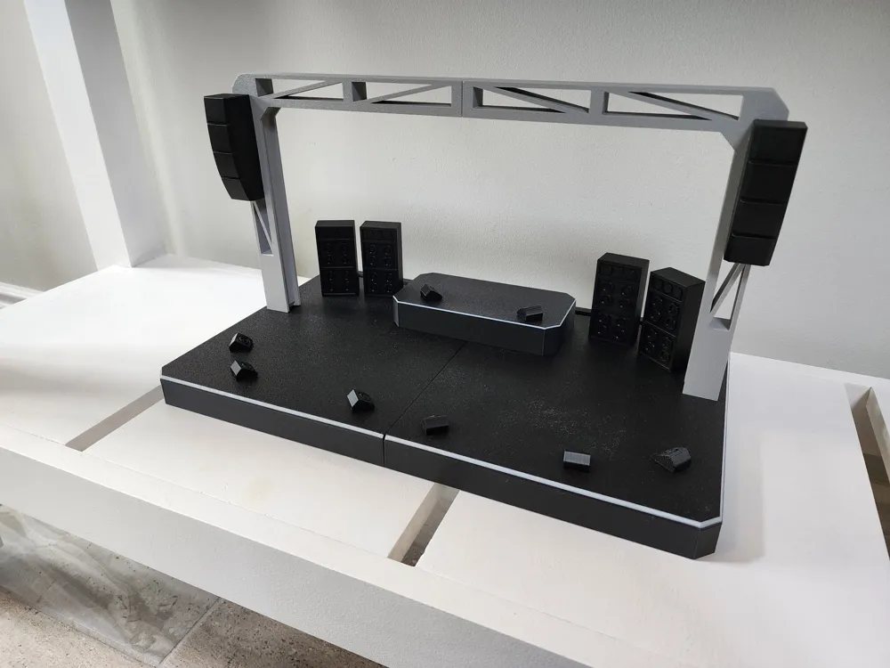 Rock Concert Stage - Free 3D Print Model - MakerWorld