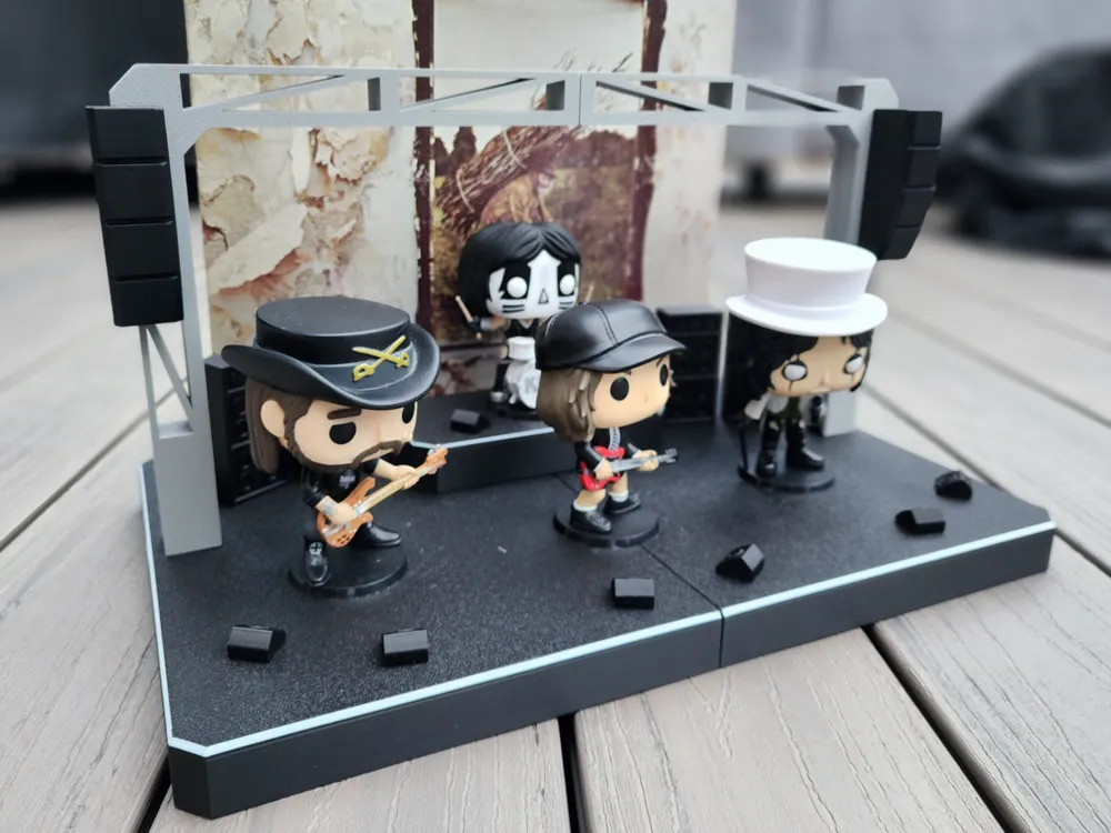 Rock Concert Stage - Free 3D Print Model - MakerWorld
