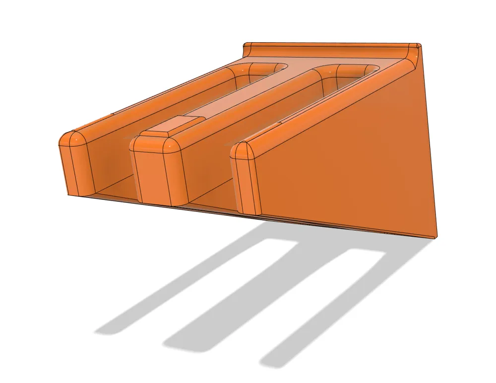 Skadis Double hammer mount by BOMonsen - MakerWorld