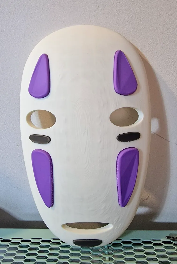 Spirited Away No-Face Mask Cosplay Prop by NaraaPrints MakerWorld ...