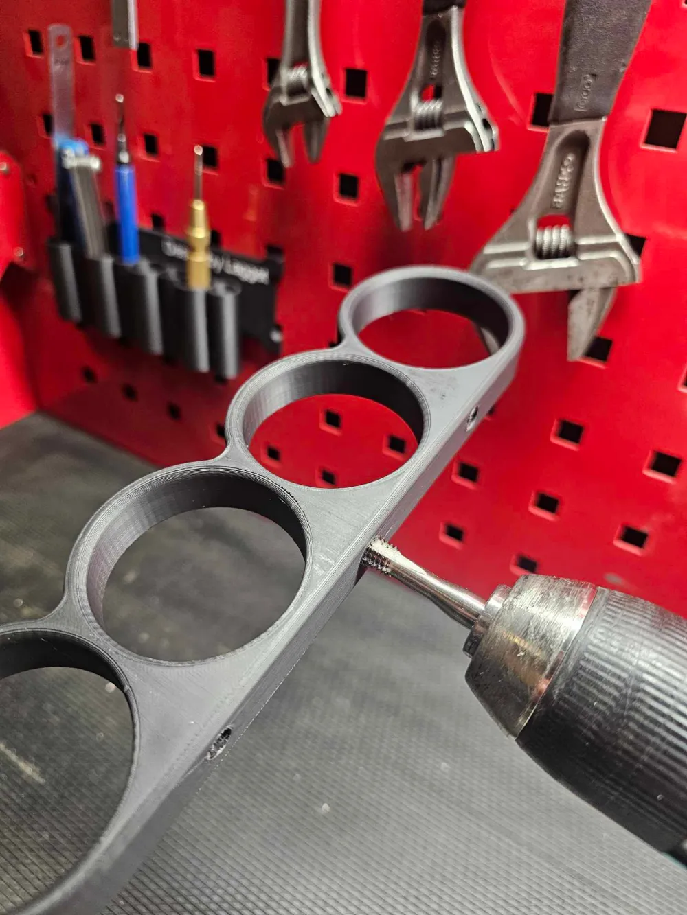 Tig filler rod holder for cheap Biltema weld cart by lagget MakerWorld ...