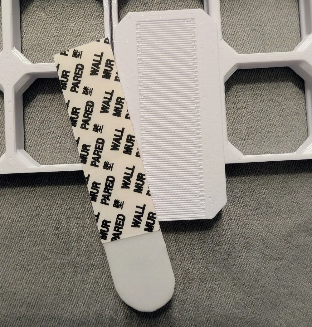 openGrid Locking Command Strip Mount - Free 3D Print Model - MakerWorld