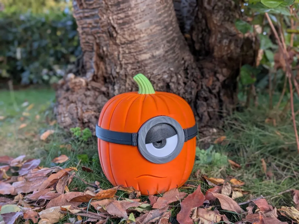 Minion Pumpkin Stuart Halloween Candy Bowls by baumgart05 MakerWorld ...