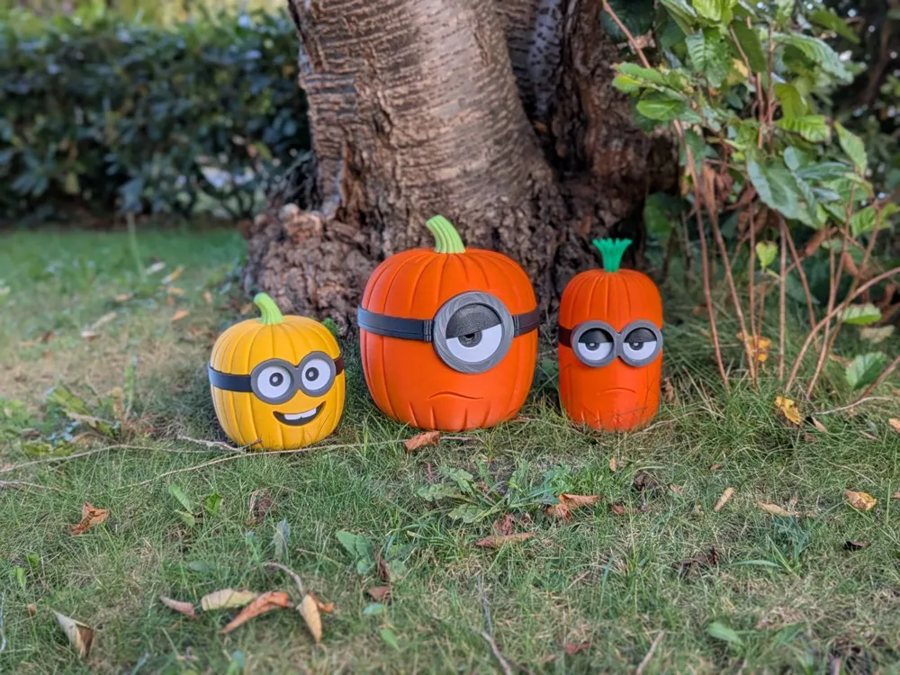 Minion Calabaza Stuart Cuencos de dulces de Halloween por baumgart05 MakerWorld: Descarga ...