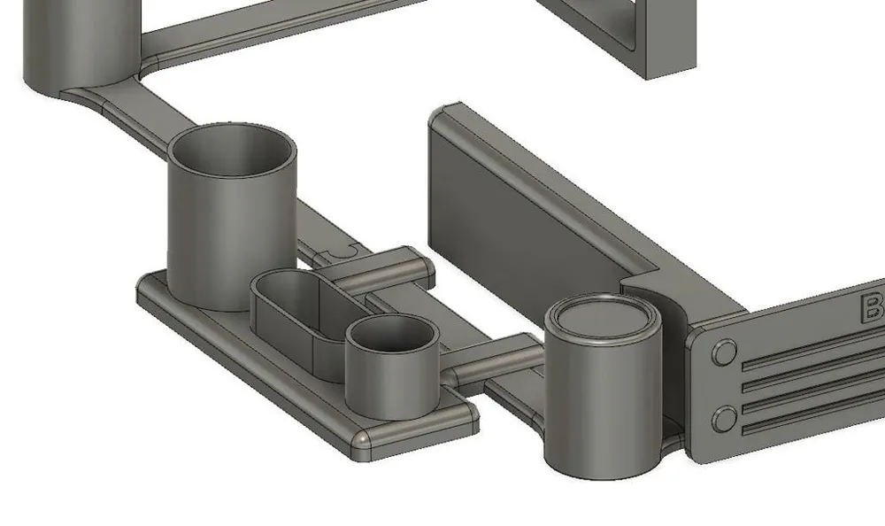 X1C X1E P1P P1S Buildplate tray Accessory holder by Chris1974 - MakerWorld