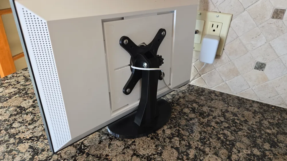 Echo Show 15 low profile desktop stand Remixed by Rick Grimm MakerWorld ...