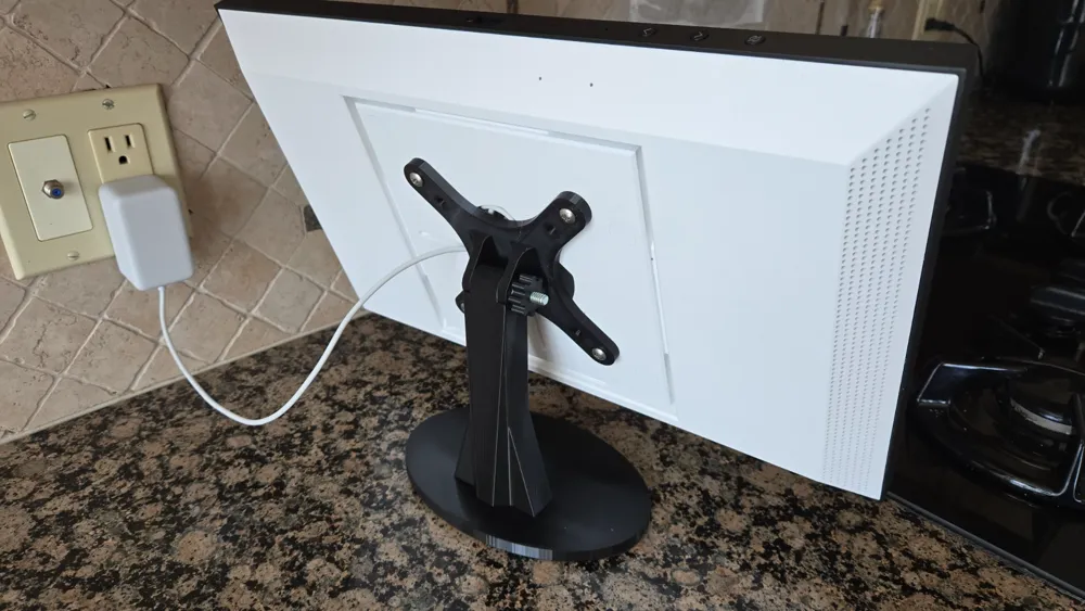 Echo Show 15 low profile desktop stand Remixed by Rick Grimm MakerWorld ...