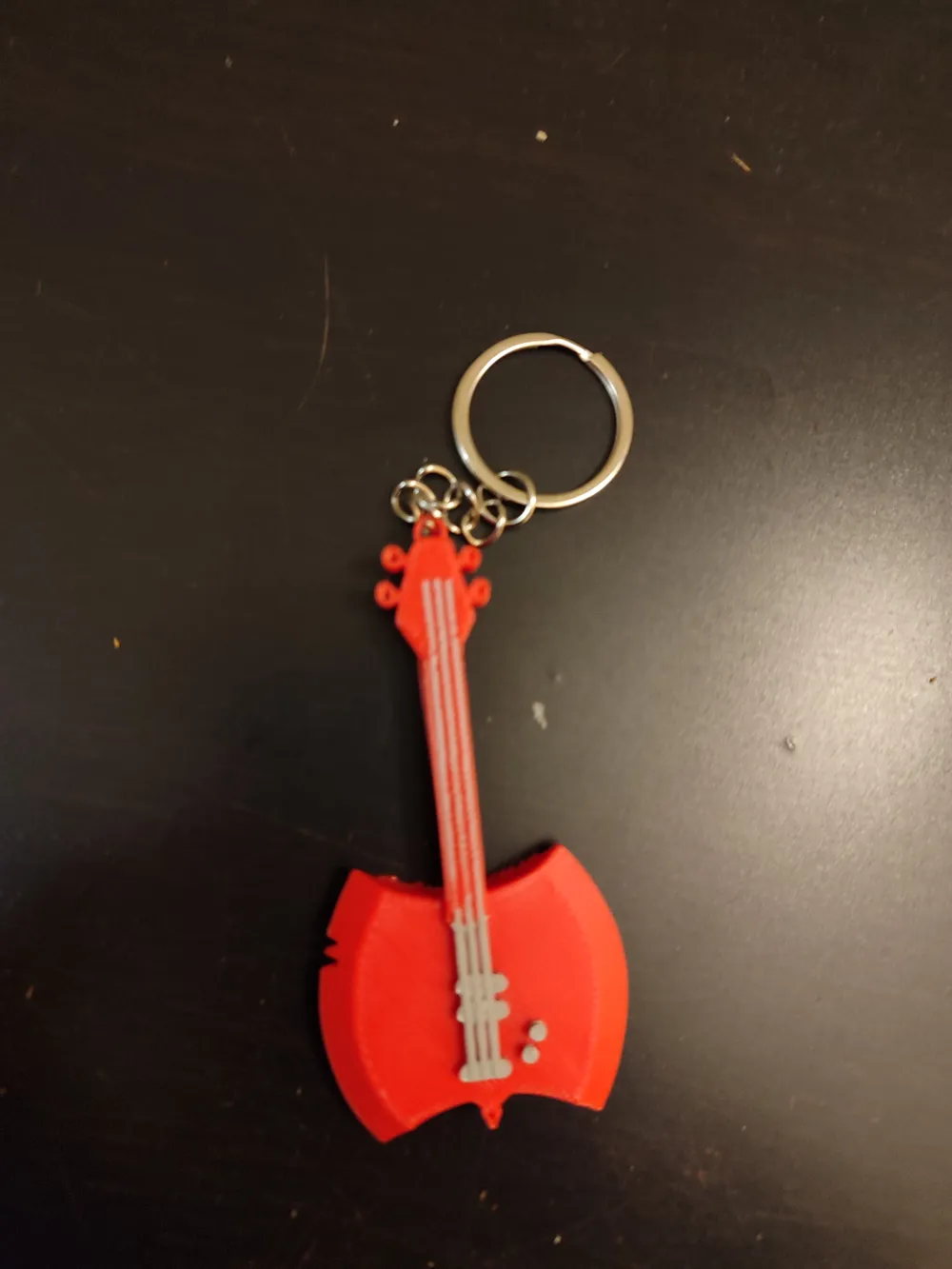 Marceline's Axe Bass Keychain from Adventure Time - Free 3D Print Model ...