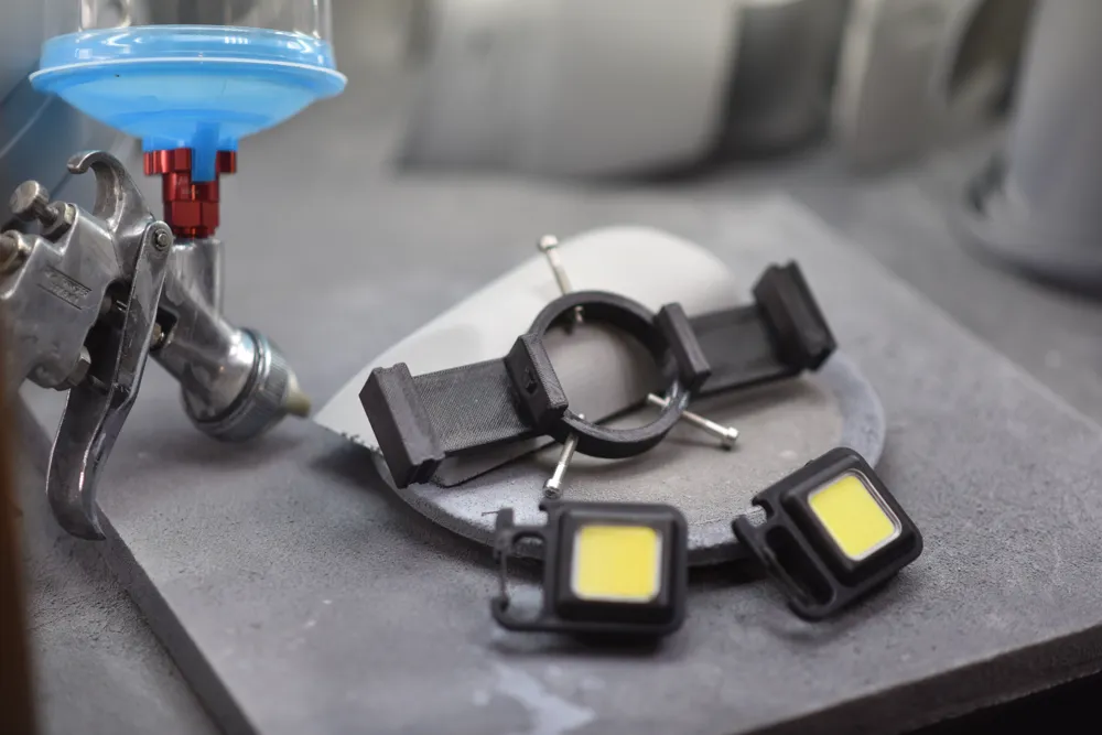 spray gun flashlight holder - Free 3D Print Model - MakerWorld