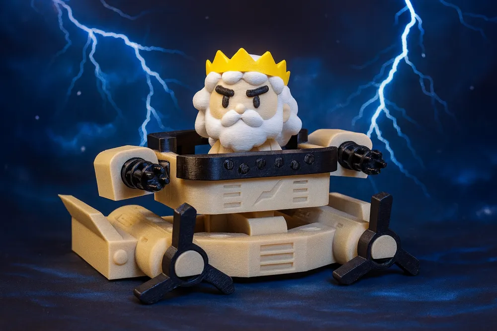 Tanque de guerra de Zeus por Mortex.3d MakerWorld: Descarga Modelos 3D ...