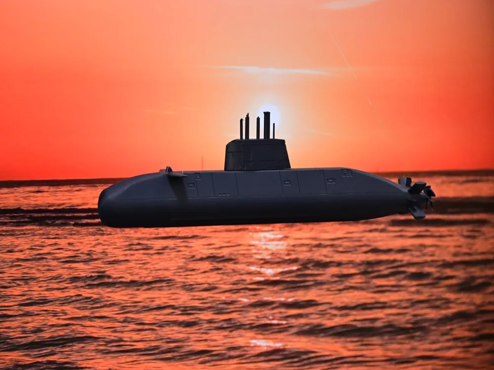 Dolphin class submarine by Shmuel MakerWorld: Download Free 3D Models