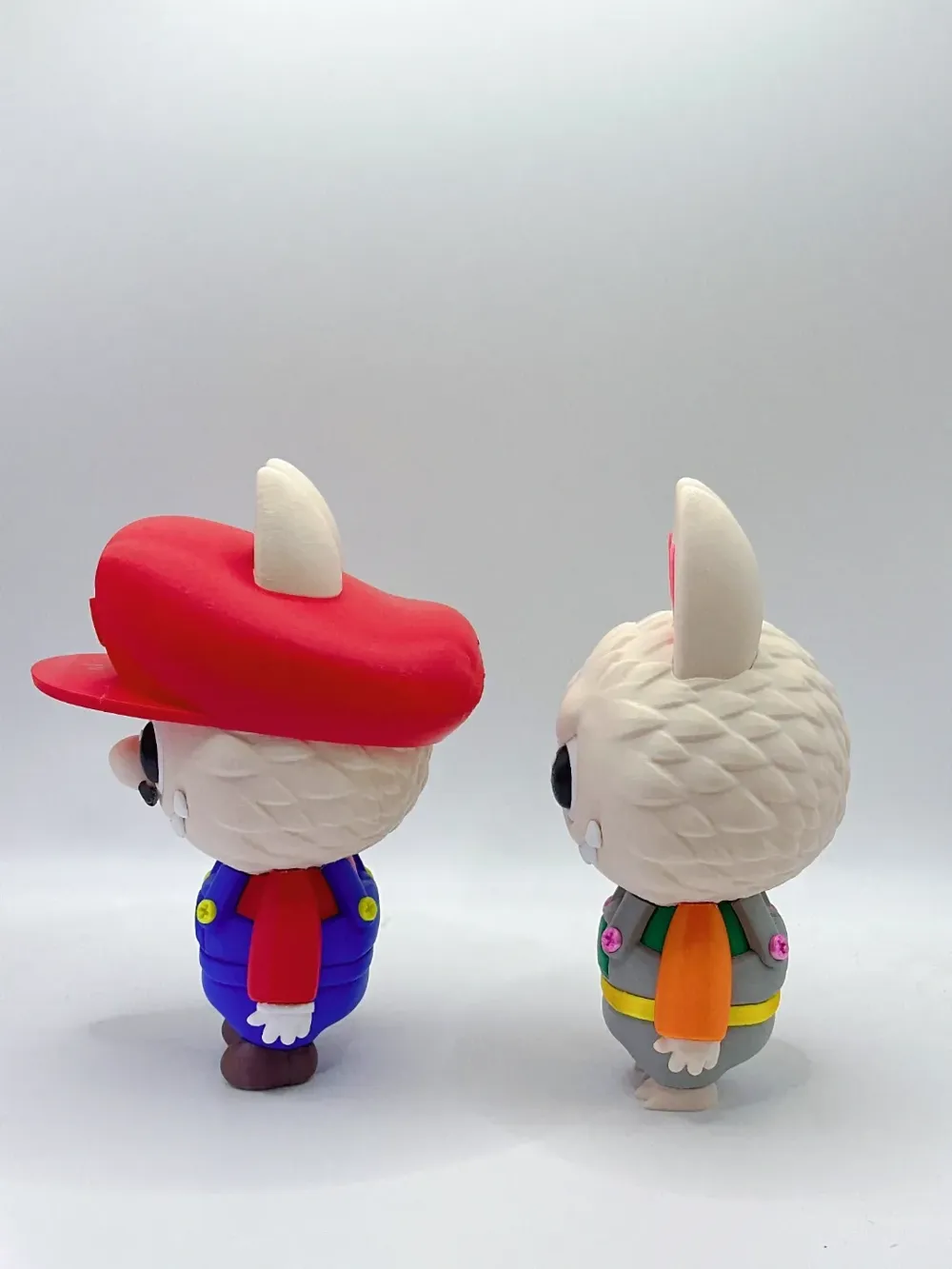 LABUBU encanador Labubu & Labubu 2.0 com cores personalizáveis SEM AMS ...