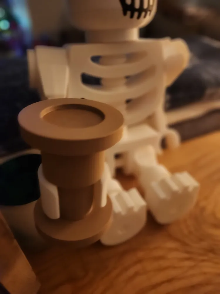 Lego Figure Candle Holder Remixed by AndyMac8 - MakerWorld