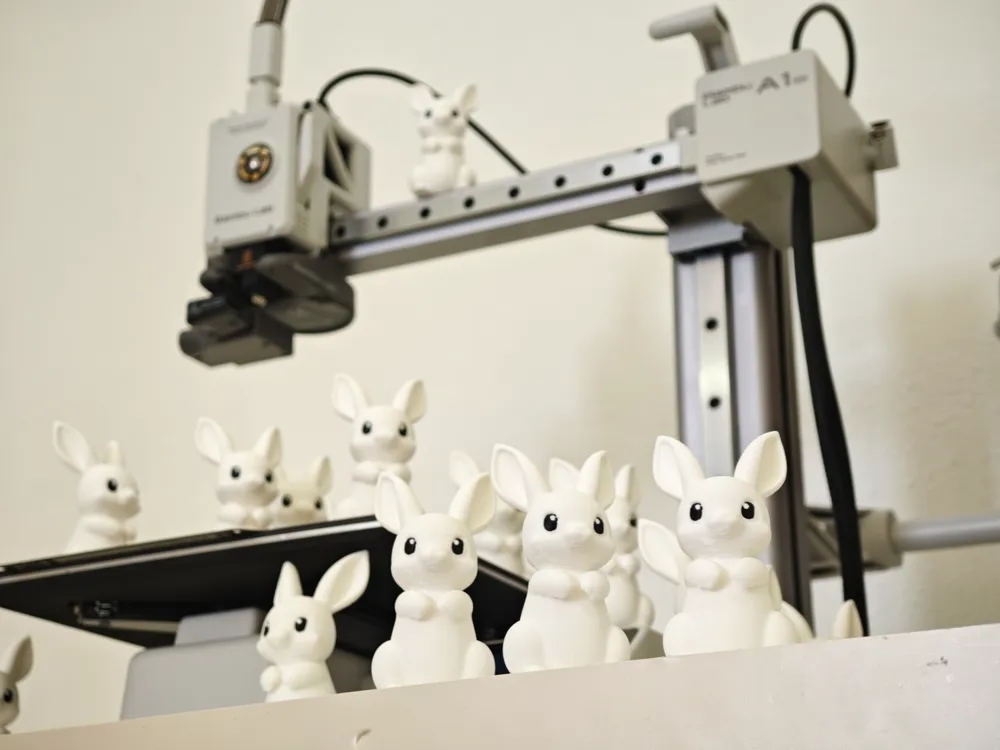 Cute Mini Bunny Invasion - Free 3D Print Model - MakerWorld