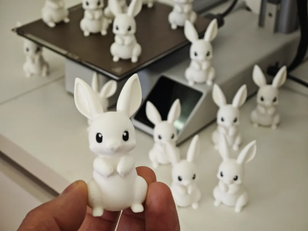 Cute Mini Bunny Invasion - Free 3D Print Model - MakerWorld