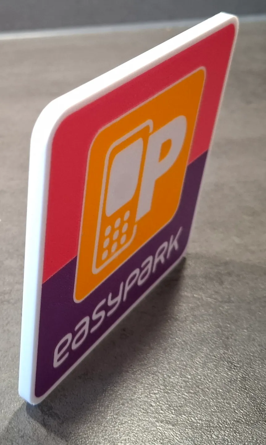 easypark sign for the car by Mr.Dan - MakerWorld