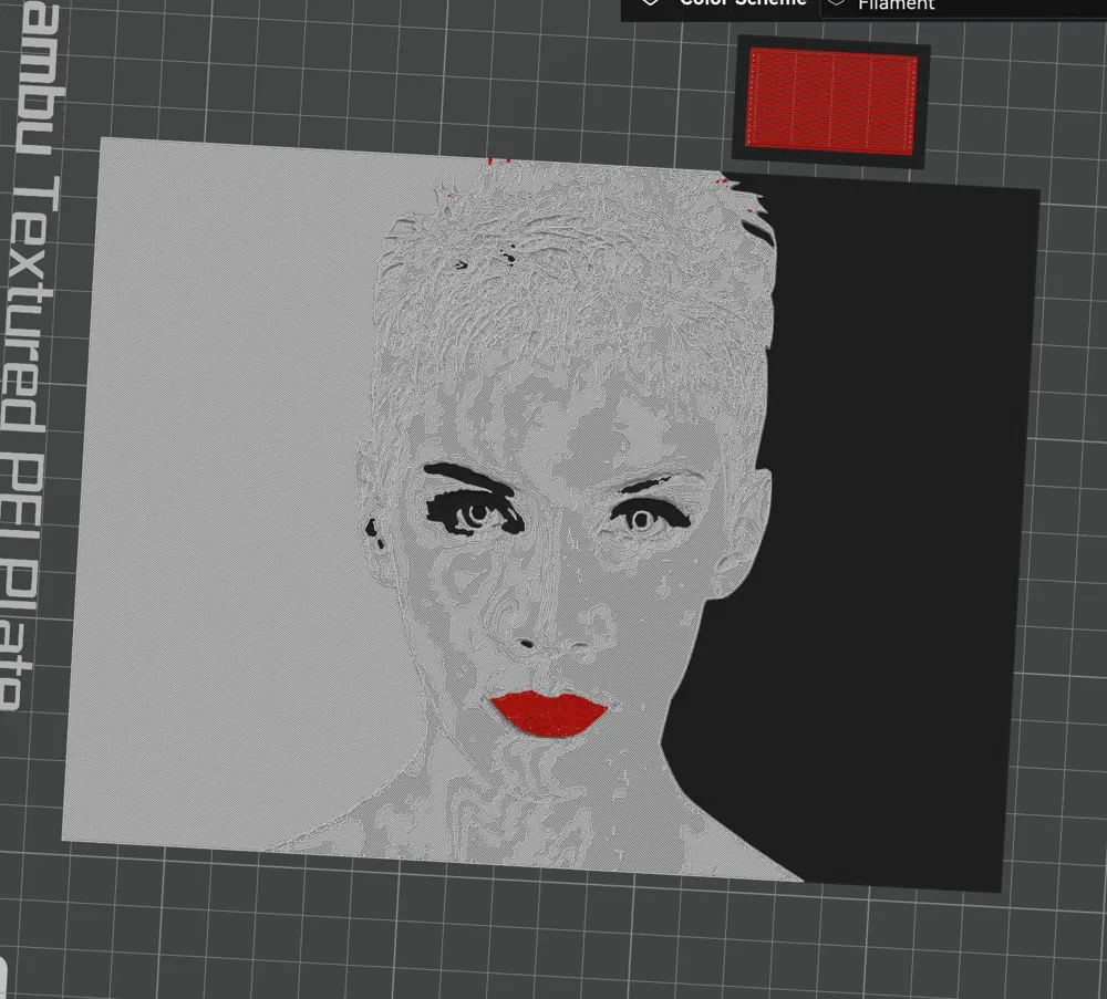 Annie Lennox HueForge by Richard Konsky MakerWorld: Download Free 3D Models