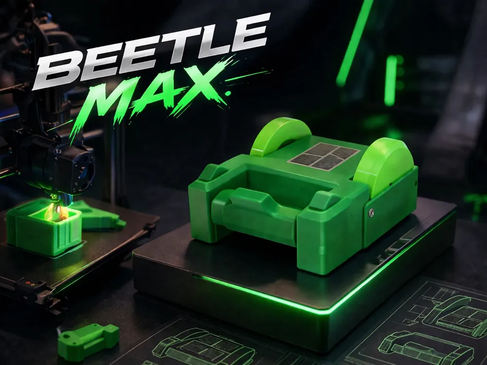 BEETLE MAX combat robot cyberbrick - Free 3D Print Model - MakerWorld