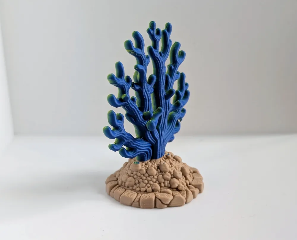 Bioluminescent Deep-Sea Coral Plant Sculpture by Wizualizer MakerWorld ...