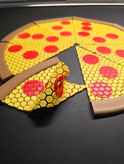 Fidget Flexi Pizza Set (requires mesh fabric) by DotCom Artwork ...