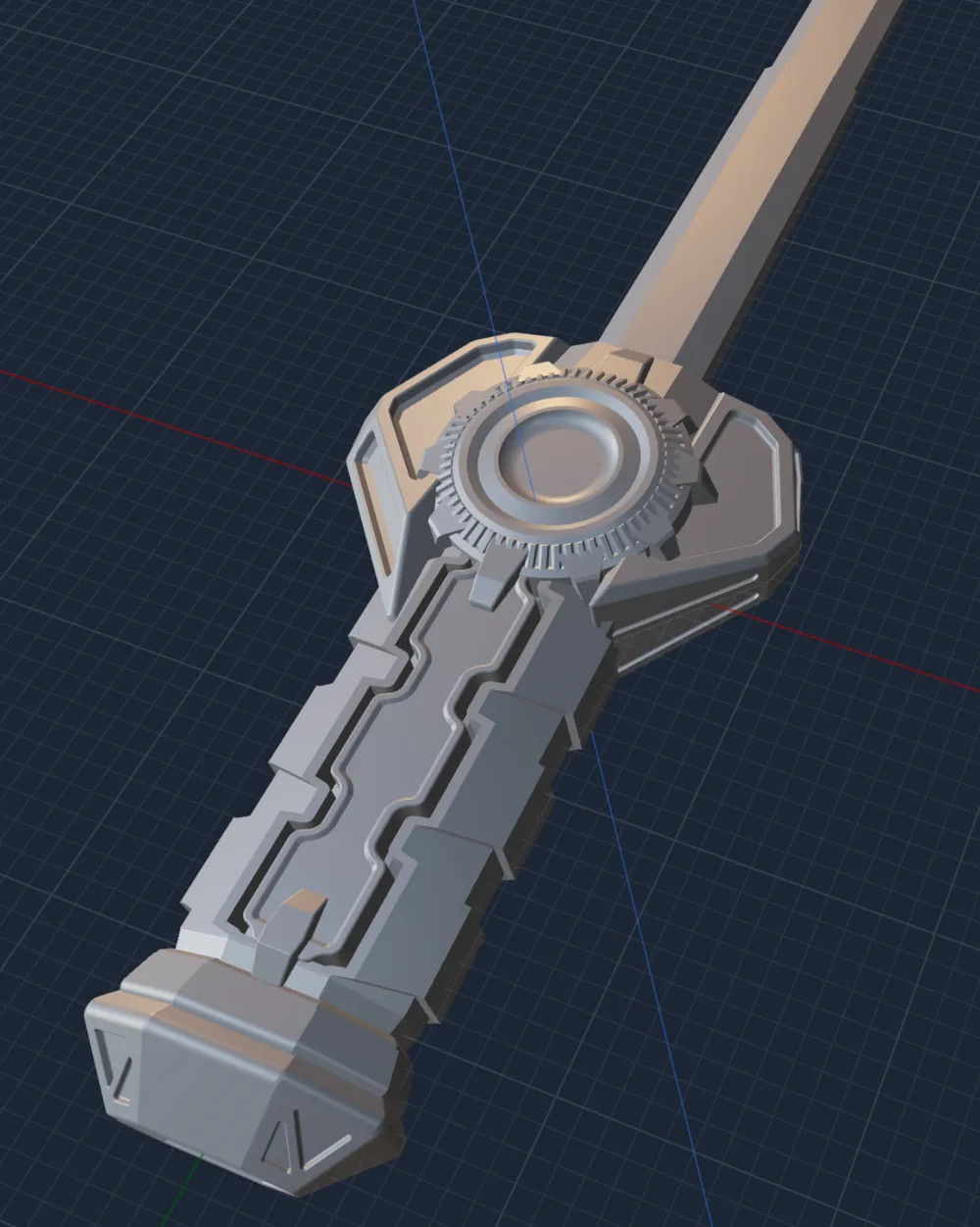 Mini Retractable Sword 11 - Mecha Sword 3 by THISMOOOMENT！ MakerWorld ...