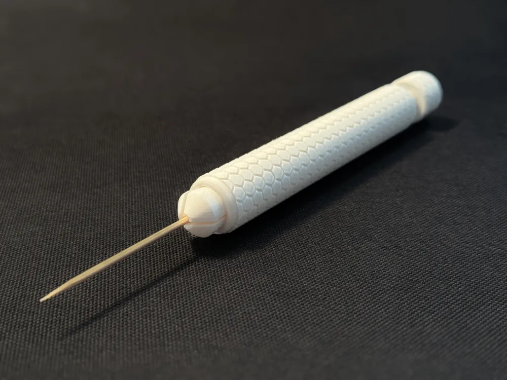 Automatic Toothpick Precision Holder for Glue/DIY - Free 3D Print Model ...