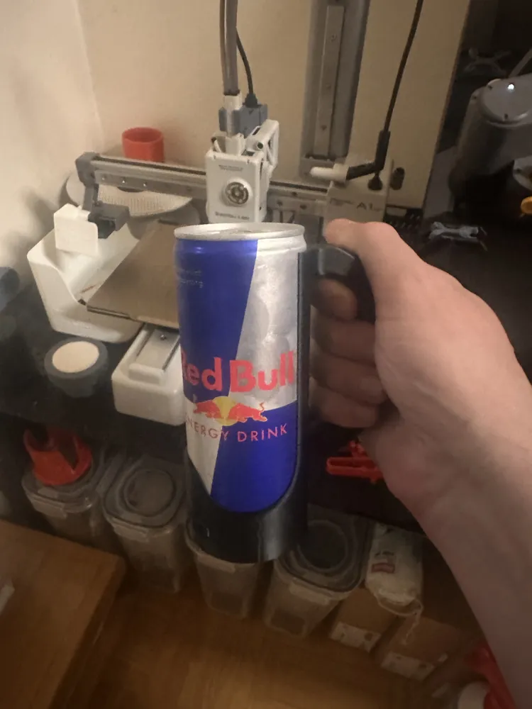 Red Bull Can Holder 250ml - Free 3D Print Model - MakerWorld
