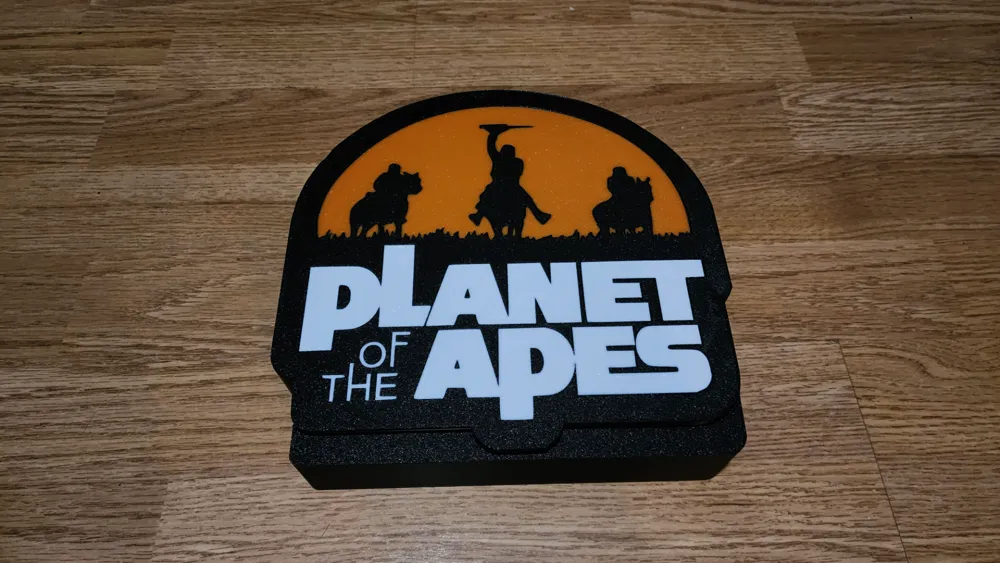 Planet of the Apes - LED Light Box by MayHem - MakerWorld