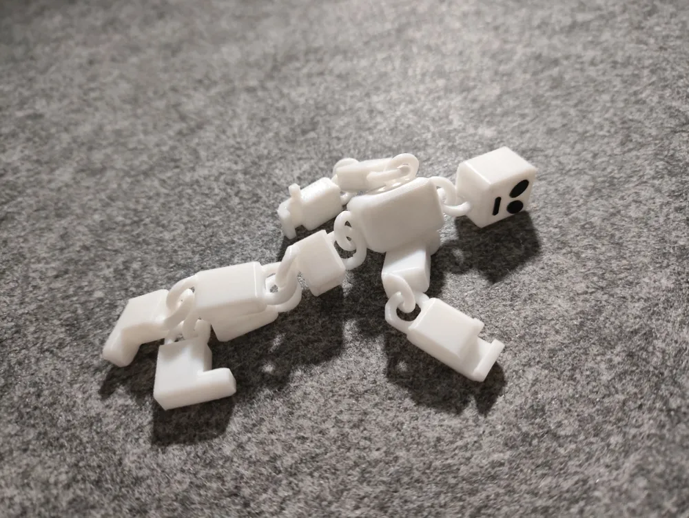 Articulated Alien Ragdoll | Print in Place