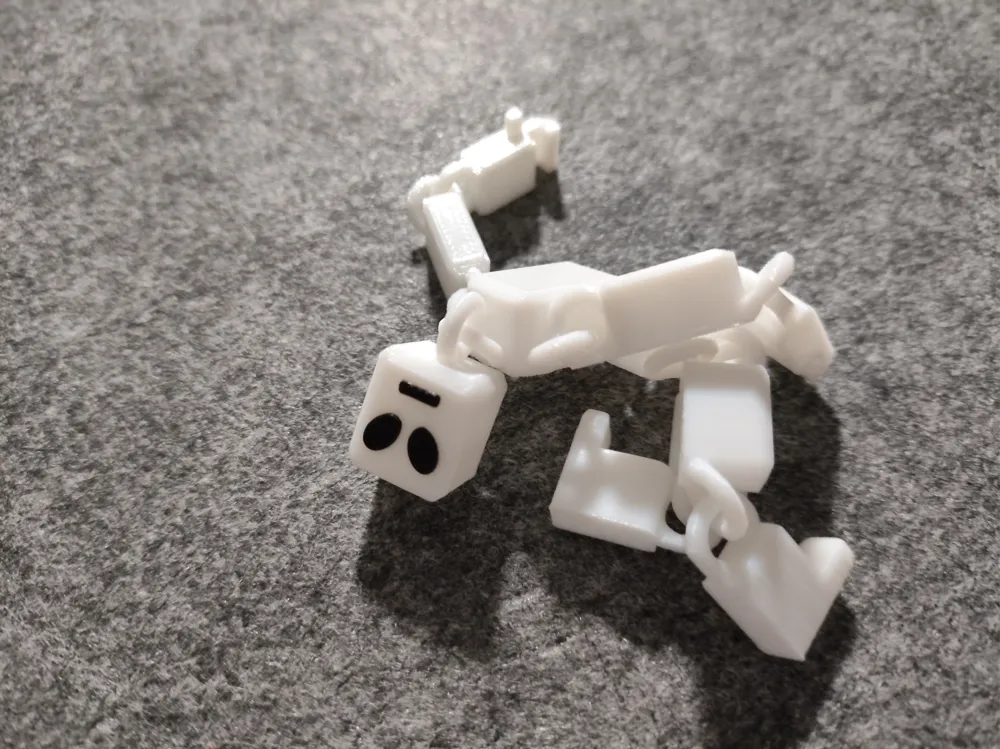 Articulated Alien Ragdoll | Print in Place