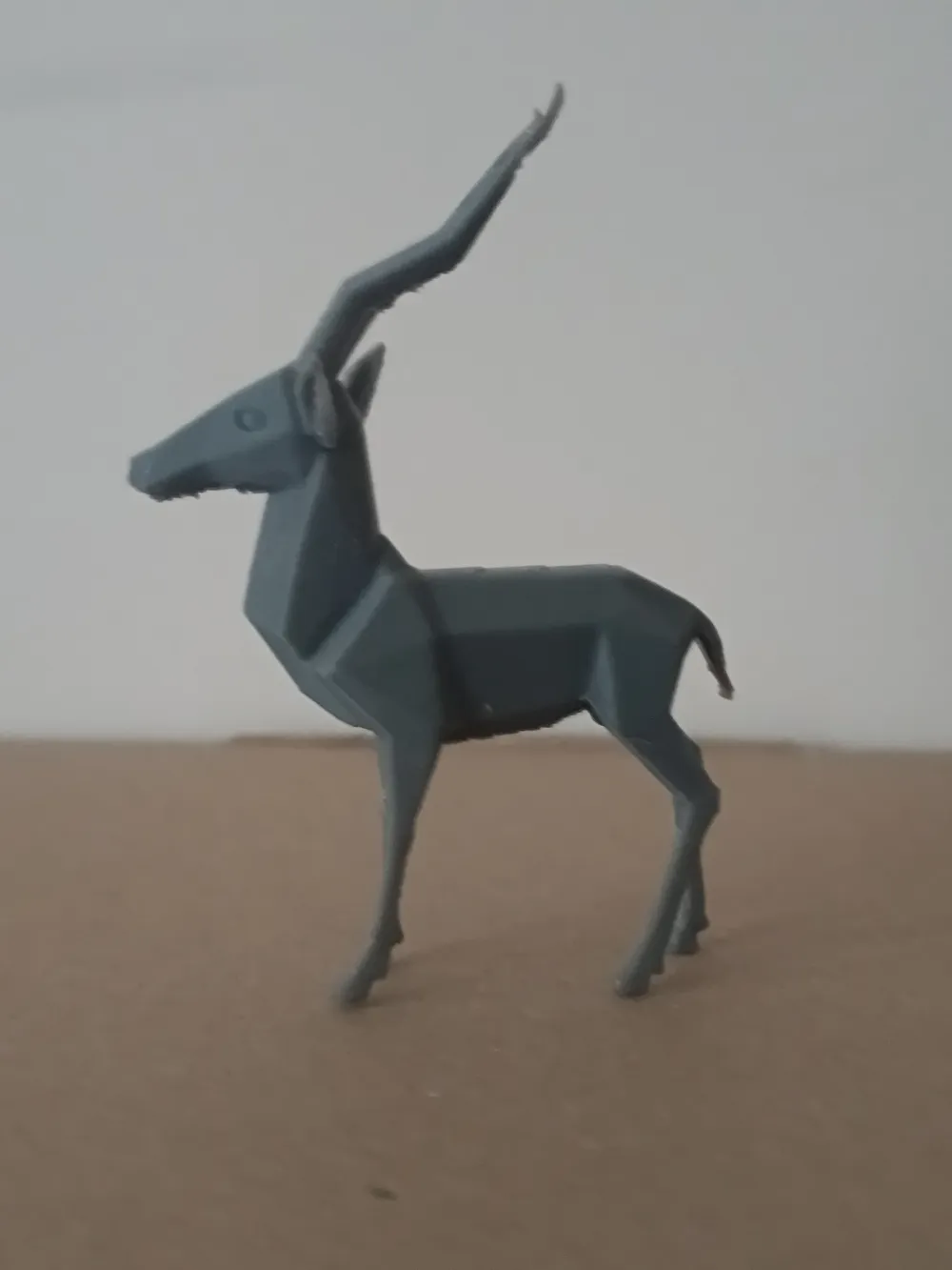 Gazelle realistic version origami by DieMolizq MakerWorld: Download ...